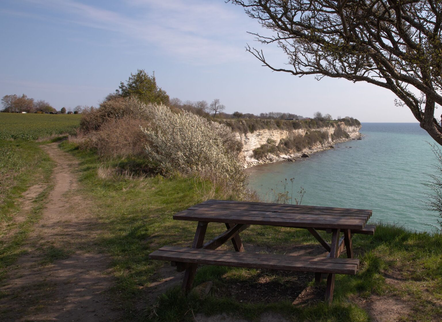 Trampestien Stevns Klint som rundtur - Ebsen Traveling